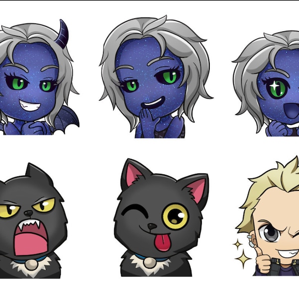 Custom Twitch Emotes, Gaming Emotes Drawing, Custom Emotes, Custom E ...