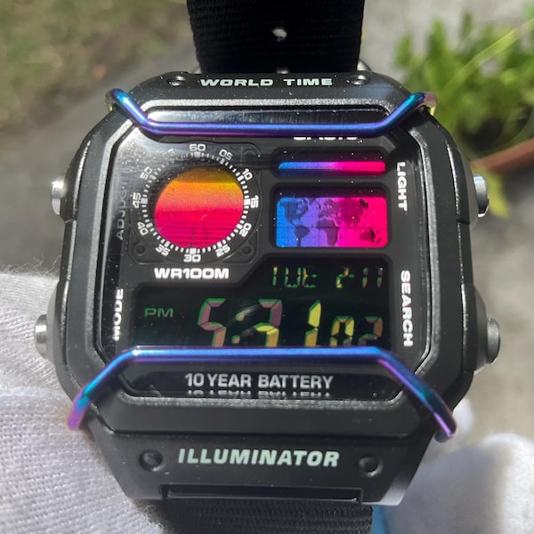 Tactical Sunset – Modified Watch Based on Original Casio AE-1200 ...
