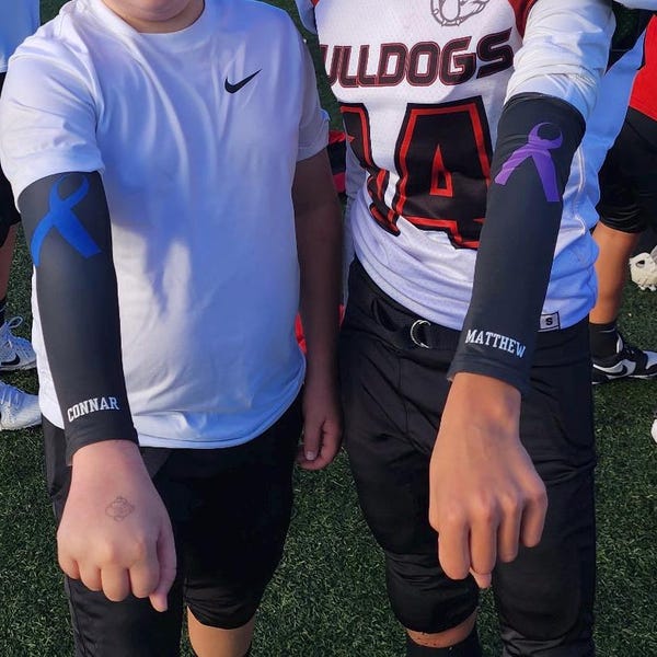 Custom Paint Drip Waffle ARM Sleeves for Kids and Adults, Personalized ...