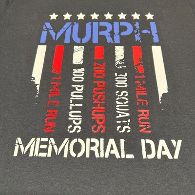 Memorial Day Murph Workout SVG - Etsy