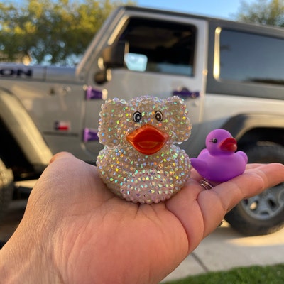 Sheep Rhinestone Duck - Etsy