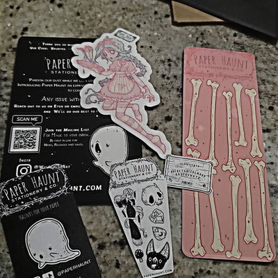 Pastel Goth Spider Web STICKY Notes - Etsy