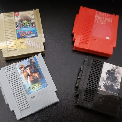 Retro NES Cartridge Nintendo Switch Game Case Custom Labels for Any ...