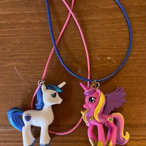 MLP Necklace My Little Pony Horse Pegasus Unicorn Alicorn Royalty ...