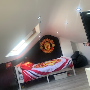 Manchester United Football Club Crest Bonus Wall Sticker Set - Etsy UK