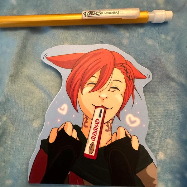 FFXIV Endwalker Venat Quote Sticker: Henceforth He Shall Walk - Etsy