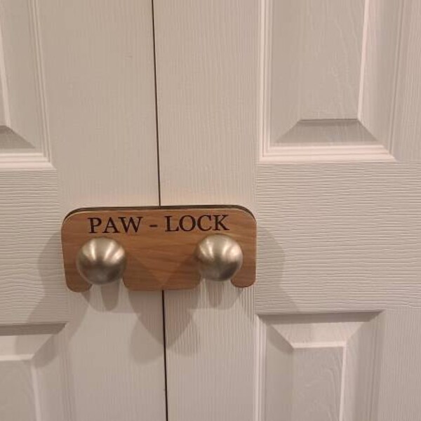 Paw-lock - to Keep Those Pesky Animals From Opening the Interior French ...