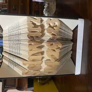 Bookcase 180 COMBI Book Folding Pattern digital Download - Etsy