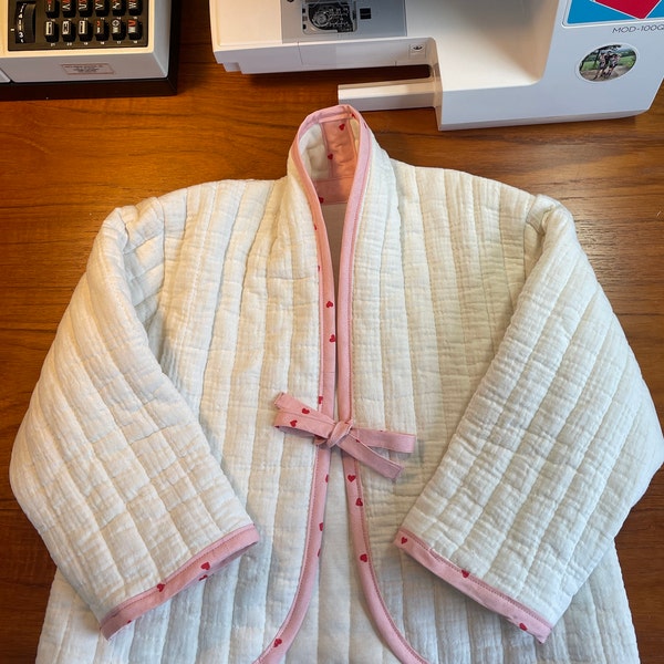 Baby Coast Coat PDF Sewing Pattern: Beginner Quilt Jacket, Newborn-7 ...