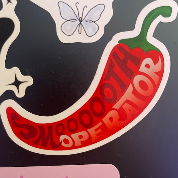 Carlos Sainz Smooth Operator Chilli F1 Sticker Formula One Motorsport ...