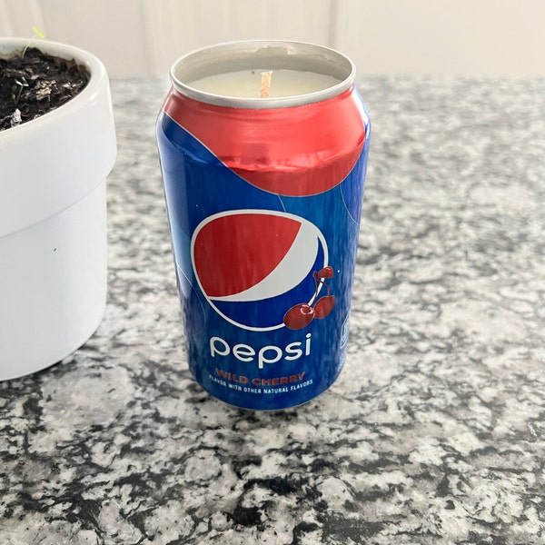 Soy Candle Coke Coca-cola Can Soy Candle With Cola Scent Hand Poured ...