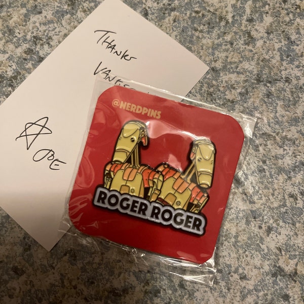 Roger Roger Pin - Etsy