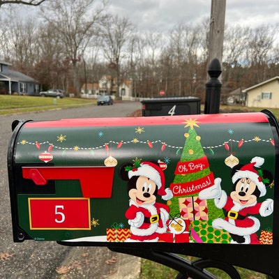 Mailbox Cover, Rustic Barn Tractor Magnetic Mailbox Cover 6.5 W X 8.5 H ...