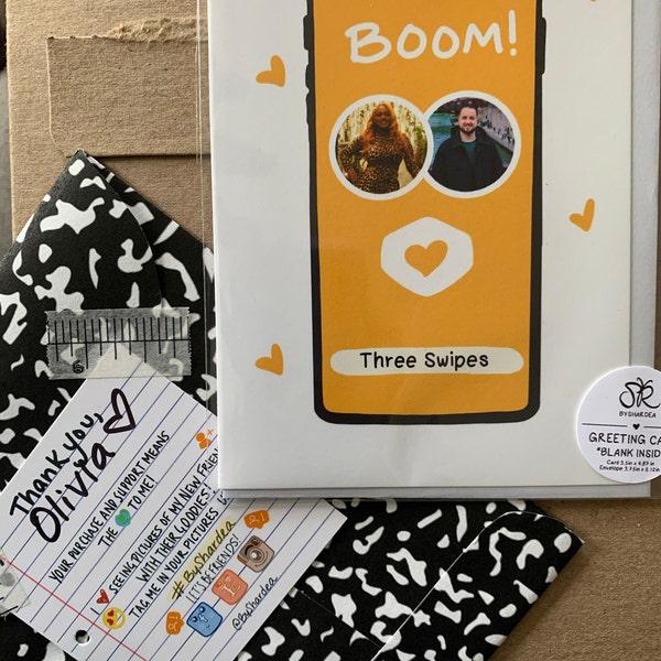 Bumble Dating Valentine’s Day Card, Swipe Right Card, Personalized ...