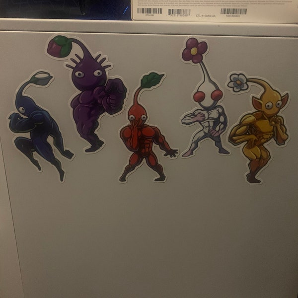 Jojo Pikmin - Buff Pikmin Sticker Series and Sticker Sheet - Etsy