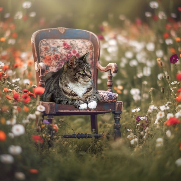 Australian Wildflower Backdrop Overlay, Spring Flower Backdrop, Summer ...