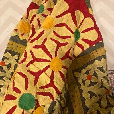 Handmade Kantha Jacket Embroidered Vintage Work Coat Unique - Etsy