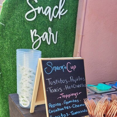 Snack Bar Sign Snack Bar Cutout Sign Snack Bar Word Cut Out Farmhouse ...