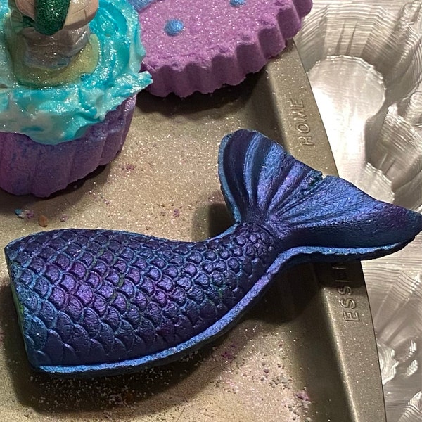 Mermaid Tail Bath Bomb Mold - Etsy