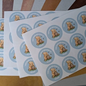 Gorgeous Peter Rabbit Vinyl Decal Sticker Digitally Cut Just Peel and ...