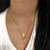 New 14k Yellow Gold Puerto Rican Charm Pendant - Etsy