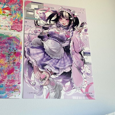 Digi-gyaru Poster mazamuno - Etsy