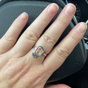 Saturn Silver and Gold Ring, Universe Ring, Circle Ring, Sterling ...