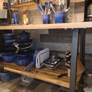 The Haven Full-frame Table Base H-shaped Leg Dining, Counter and Bar ...