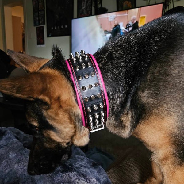 Bestia™ Genuine Leather hektor Harness. Rivet Design. Soft Padded With ...