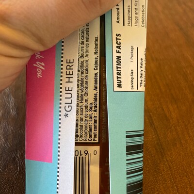 Chip Bag Template, Blank Editable Canva Template, Nutritional Label ...