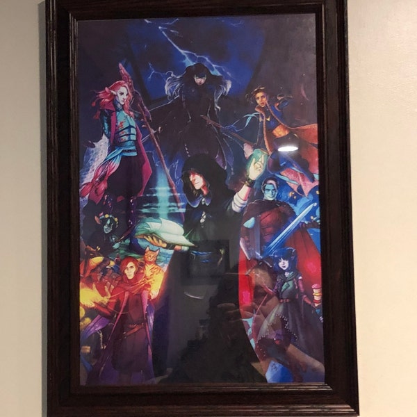 Critrole M9 & DM Art Print - Multiple Sizes Available - "hdywtdt?" - Etsy