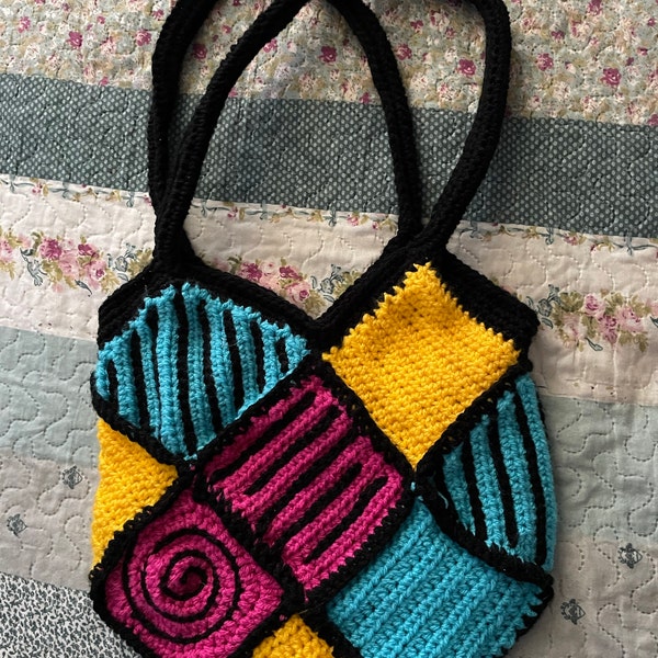 Sally's Patchwork Heart Crochet Baby Blanket Pattern NBC Inspired Jack ...