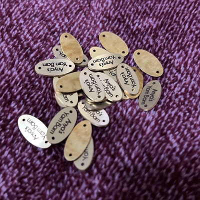 Custom Metal Labels Brass Labels Engraved Metal Tags - Etsy