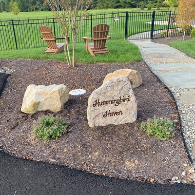 Address Stone Artificial With House Number and Address, Text or Name ...