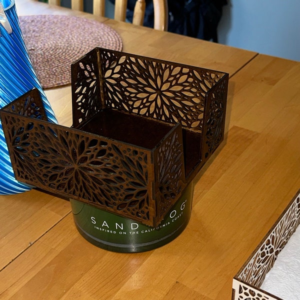 Coaster Circle Style Laser Cut Digital Vector File Dxf Svg Format - Etsy