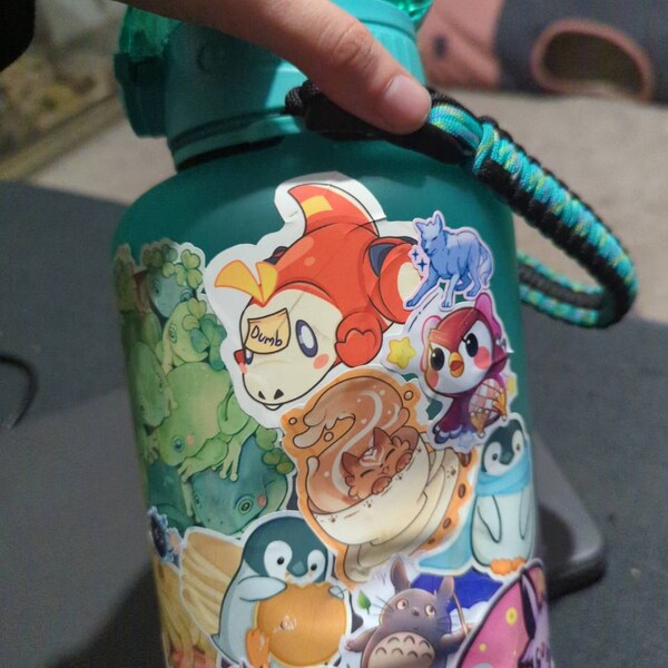 Ogerpon Cute Vinyl Sticker - Etsy