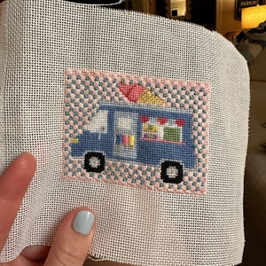 Pink Race Car Needlepoint E-pattern - Etsy