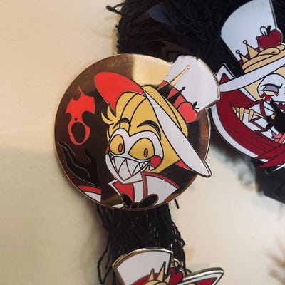 Hazbin Hotel Enamel Pins - Etsy