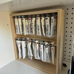 Paint Tube Organizer - Etsy