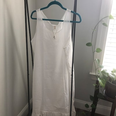 Full Slip, 100% Cotton Slip in Colors, Full Length Cotton Underdress ...