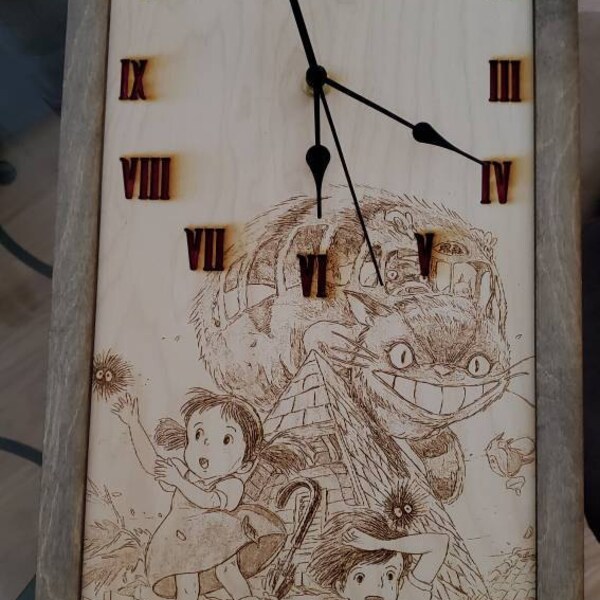 Ponyo Wood Chest Box Studio Ghibli Gift or Decor for Ghibli Fans Ask ...