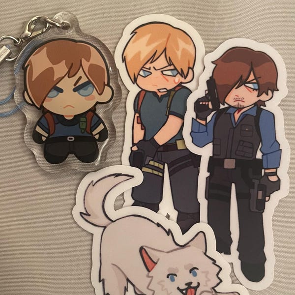Resident Evil 4: Remake Stickers - Etsy