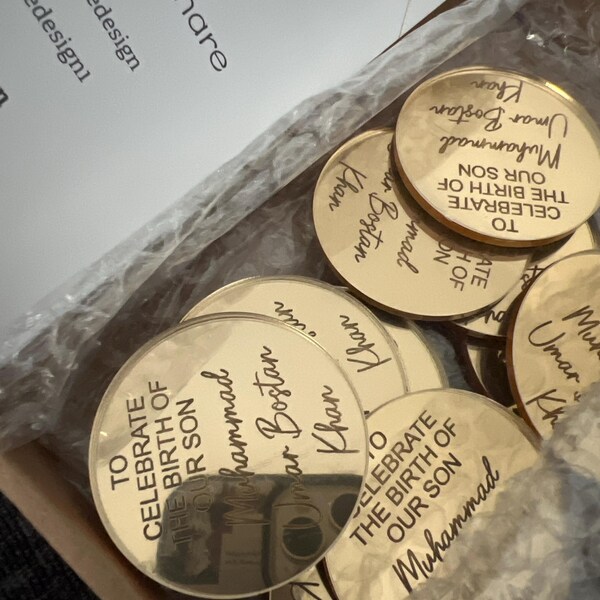 Acrylic Place Settings, Leaf Place Names, Name Cards, Table Decorations ...