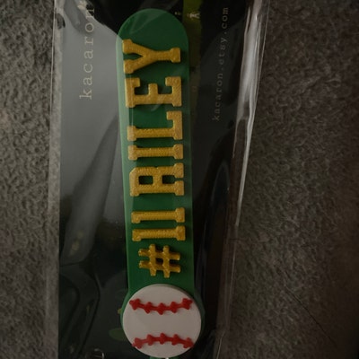 Baseball Personalized Keychain / Keyring / Bag Tag / Name Tag 3D ...