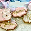 Custom Number Assortment Cookies Set of 6 Crunchy Shortbread Cookies ...