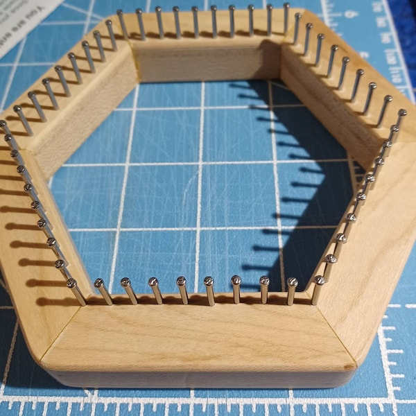 Hexagon Weaving Loom 4" - Etsy