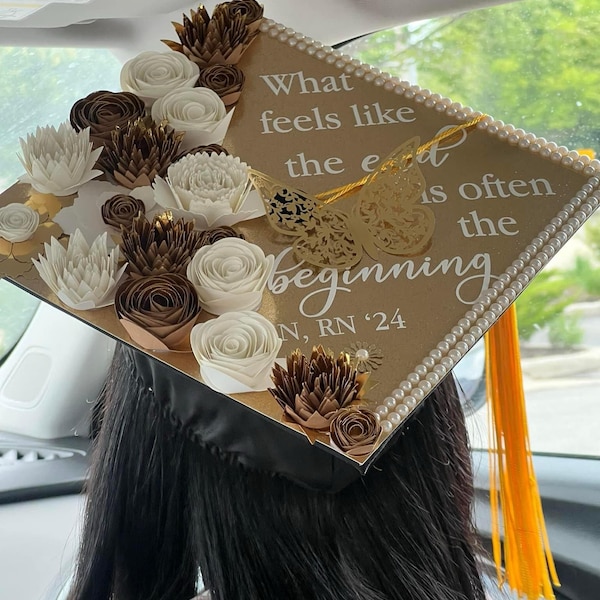 Graduation Cap Topper, Graduation Cap Decor, Cap Topper, Graduation Cap ...