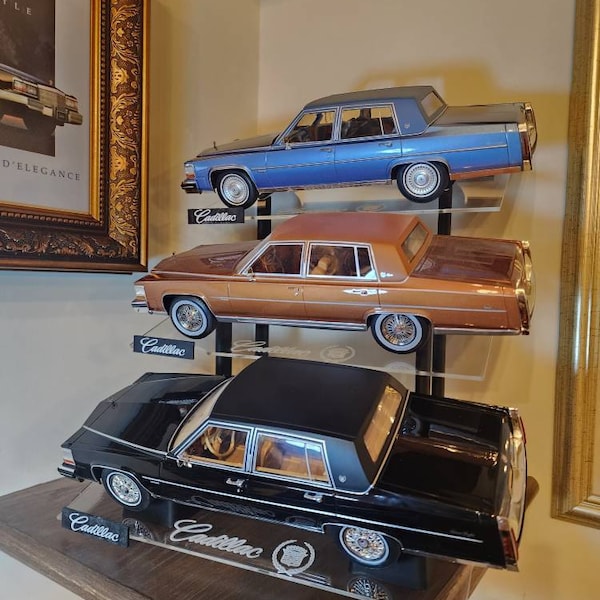 1:18 Scale Model, 3 Tier, Angled Desktop Display Stand - Suits Formula ...