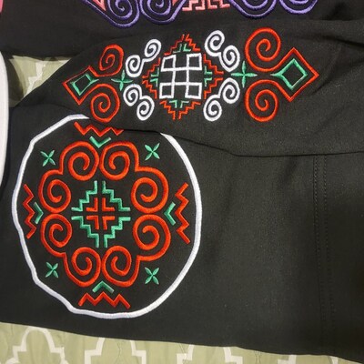 Youth Unisex Hmong Elephant Textiles With Name - Etsy