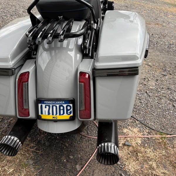 Custom License Plate Bracket for 2024 Touring 2023 CVO Road Glide ...